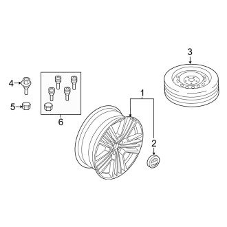 2022 Volvo XC40 OEM Wheels | Original Steel & Alloy Wheels — CARiD.com
