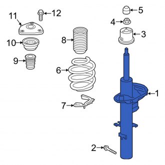 Volvo XC40 OEM Suspension Parts | Shocks, Struts — CARiD.com
