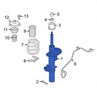 Volvo XC40 OEM Suspension Parts | Shocks, Struts — CARiD.com
