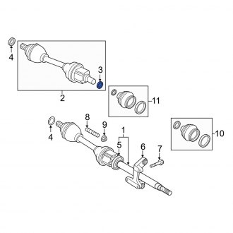 Volvo C40 OEM Driveline & Axle Parts | Hubs, CV-Joints — CARiD.com