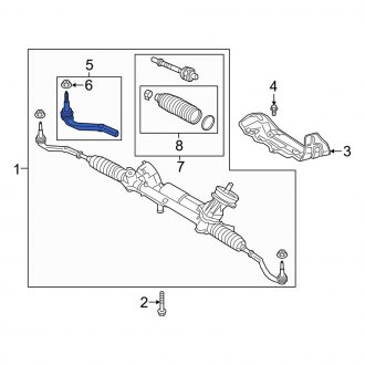 Volvo C40 Steering Arms, Links & Tie Rods — CARiD.com