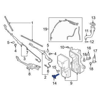 Volvo XC40 Windshield Washer Tanks & Parts | CARiD