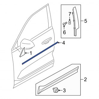 Volvo XC40 Custom Body Side Moldings – CARiD.com