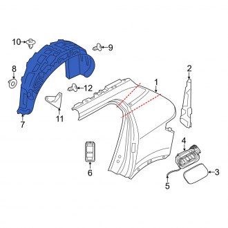 Volvo XC40 Replacement Fenders & Components | CARiD
