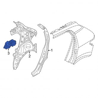Volvo XC40 Replacement Quarter Panels — CARiD.com