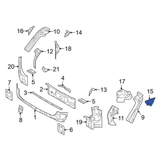Volvo XC40 Replacement Quarter Panels - CARiD.com
