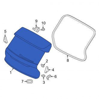 Volvo XC40 Replacement Trunks & Tailgates - CARiD.com