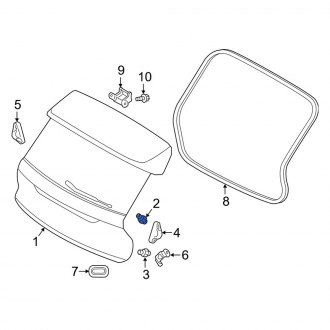 Volvo V60 Trunk & Tailgate Hardware — CARID.com