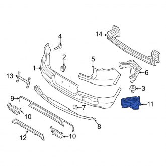 Volvo XC40 Bumper Brackets & Hardware | Front, Rear — CARiD.com