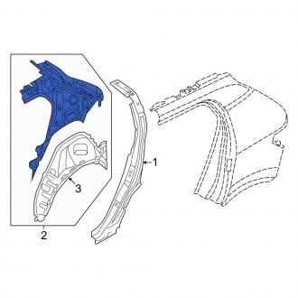 Volvo XC40 Replacement Quarter Panels | CARiD