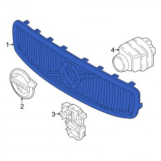 Volvo S90 Replacement Grille Assemblies — CARiD.com
