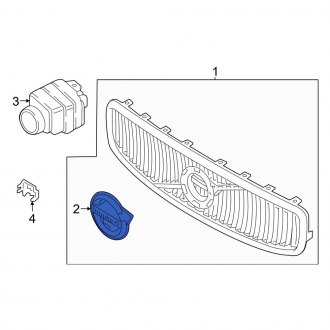 Volvo XC40 OEM Grilles | Factory Billet & Mesh Grilles — CARiD.com