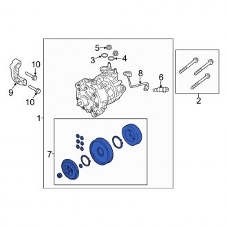 Volvo V90 OEM A/C & Heating Parts | Systems, Compressors — CARiD.com