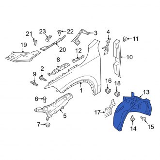 Volvo S90 OEM Fenders | Factory Front & Rear Fenders — CARiD.com