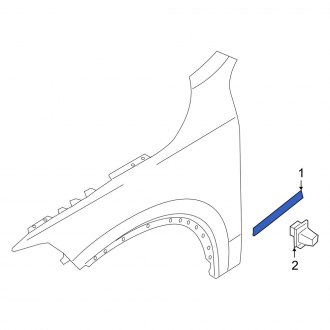 Volvo V90 Replacement Fender Moldings & Trim — CARiD.com