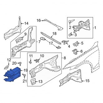 Volvo S90 Replacement Chassis Frames & Rails - CARiD.com