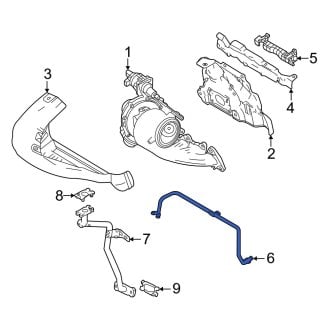 Volvo S90 Turbo & Supercharger Lines, Hoses, Fittings — CARiD.com
