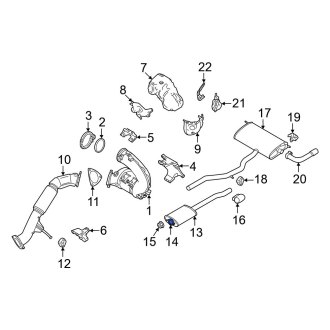 Volvo XC90 OEM Exhaust Parts | Systems, Tips, Pipes — CARiD.com