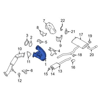 Volvo S90 OEM Exhaust Parts | Systems, Tips, Pipes — CARiD.com