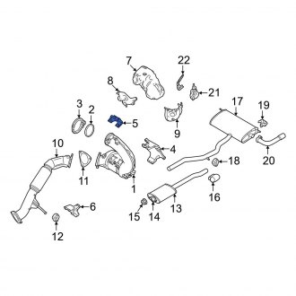 Volvo S90 OEM Exhaust Parts | Systems, Tips, Pipes — CARiD.com