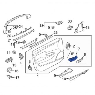 Volvo XC90 Door Handles & Window Crank Handles — CARiD.com