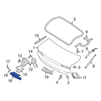 Volvo S90 Trunk/Tailgate Handles & Locks — CARID.com
