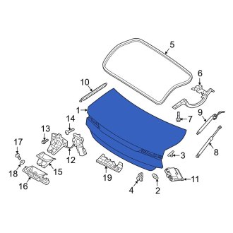 Volvo Car Replacement Trunk Lids & Parts — CARiD.com