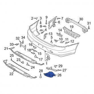 Volvo V90 Replacement Bumper Moldings & Trim — CARiD.com