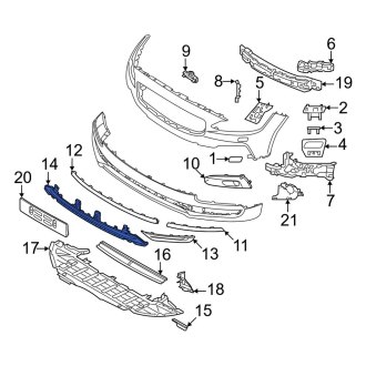 Volvo S90 Replacement Grille Assemblies — CARiD.com