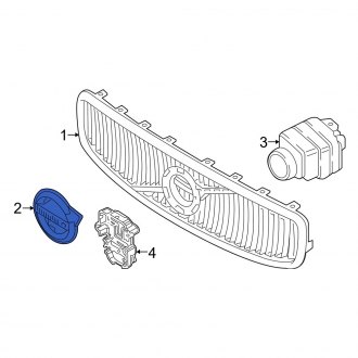 Volvo S90 Replacement Grilles | Moldings, Brackets - CARiD.com