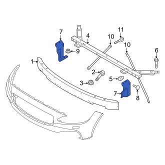 Volvo V90 OEM Bumpers | Genuine Front & Rear Bumpers — CARiD.com