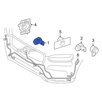 Volvo V90 Parking Sensors | Garage, Rear, Front — CARiD.com