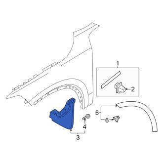 Volvo OE™ Mud Flaps - CARiD.com
