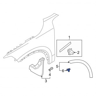 Volvo OEM Fenders | Factory Front, Rear, Inner Fenders — CARiD.com