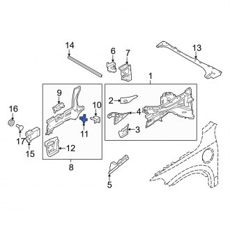 Volvo XC90 OEM Chassis Frames & Body Parts | Tubs, Doors — CARiD.com