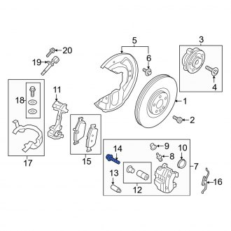 Volvo V60 OEM Brake Parts | Pads, Bleeders, Rotors — CARiD.com