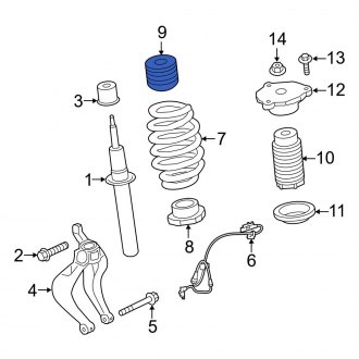 Volvo S90 OEM Suspension Parts | Shocks, Struts — CARiD.com