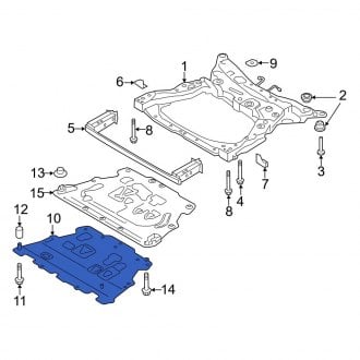 Volvo XC60 Underbody Covers | Splash Shields — CARiD.com