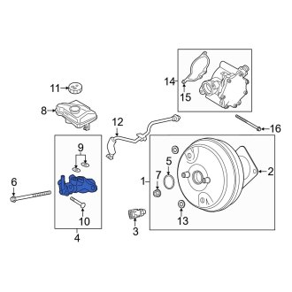 Volvo S90 OEM Brake Parts | Pads, Bleeders, Rotors — CARiD.com