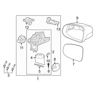 Volvo XC90 OEM Mirrors | Towing, Side & Rear View — CARiD.com