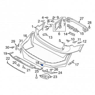 Volvo V90 Bumper Inserts & Covers | Front, Rear — CARiD.com
