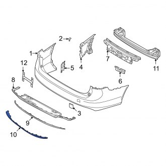 Volvo V90 Replacement Bumper Moldings & Trim — CARiD.com