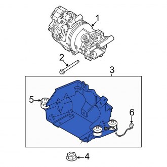 Volvo C40 A/C Compressors & Parts | Cover Plates, Seals — CARiD.com