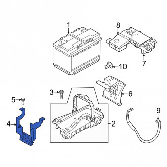 Volvo C40 Battery Trays, Alternator Brackets, Mounts — CARiD.com