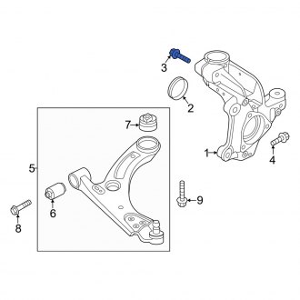 Volvo C40 Suspension Parts | Front & Rear — CARiD.com