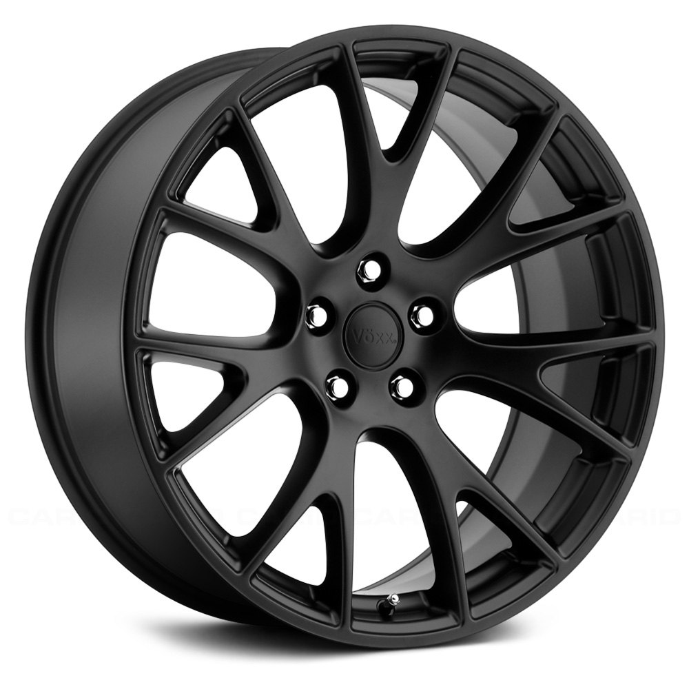 VOXX REPLICA® HELLCAT Wheels - Matte Black Rims