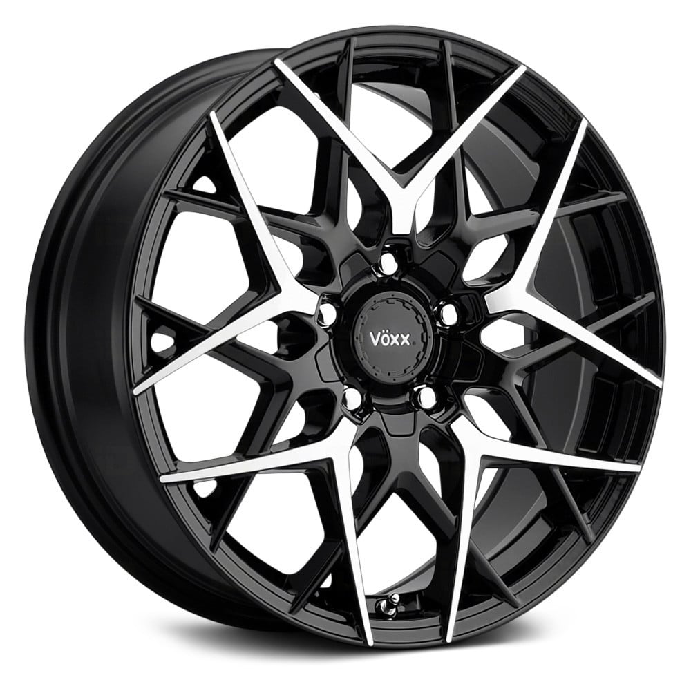 VOXX® PASO Wheels - Gloss Black with Machined Face Rims
