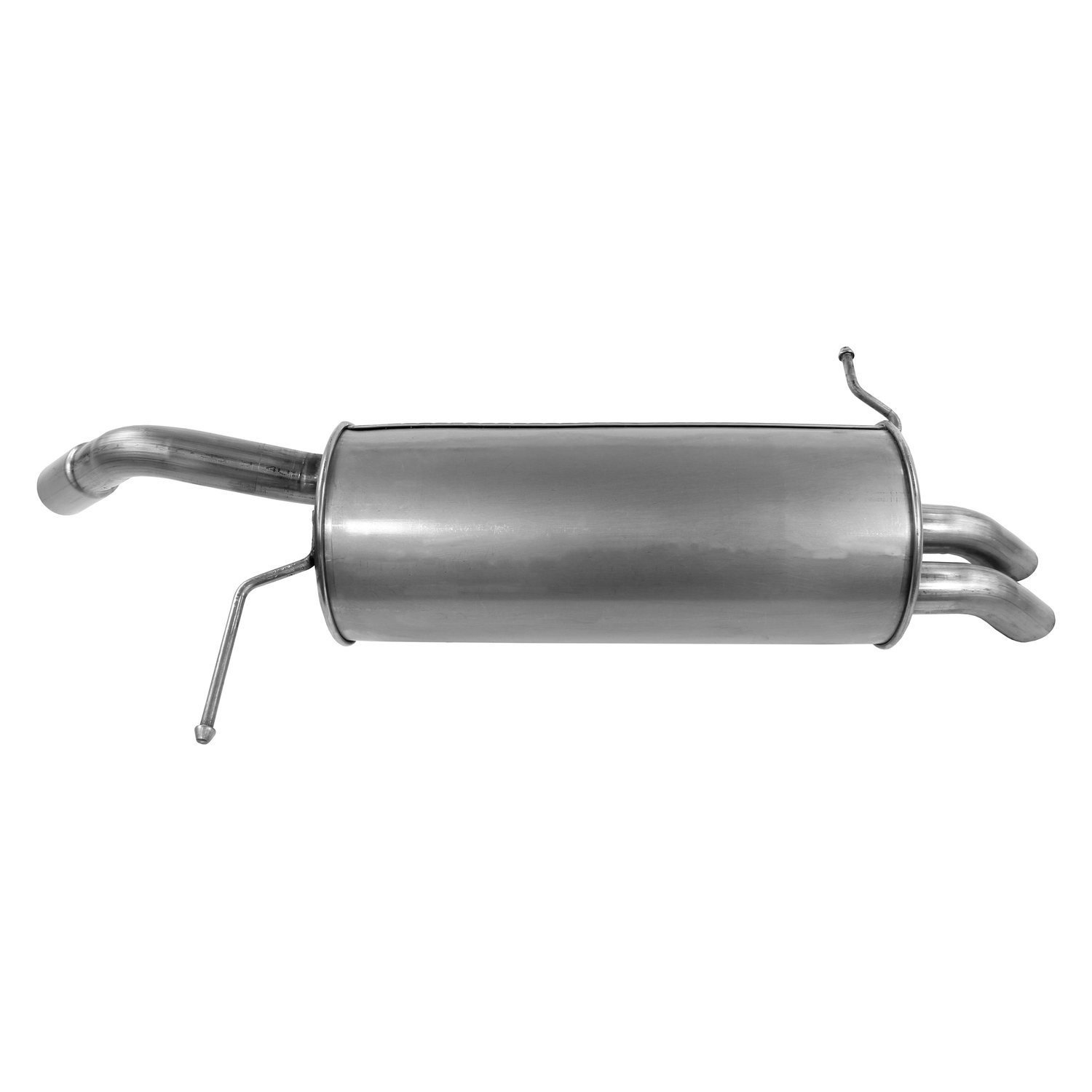 Walker® 54939 - Quiet-Flow™ Stainless Steel Round Bare Exhaust Muffler ...