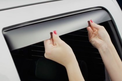 Weathertech® 80751 - In-Channel Dark Smoke Front Side Window Deflectors