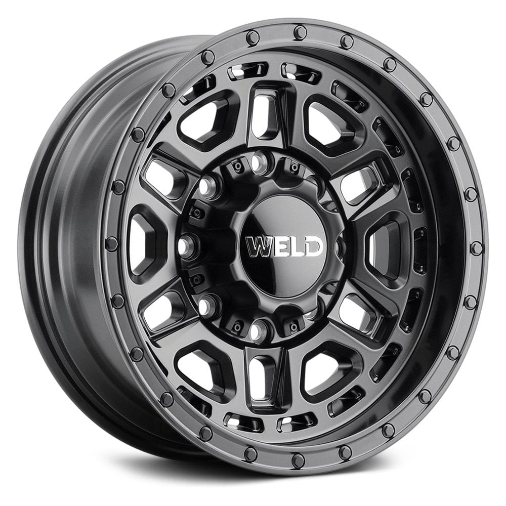 WELD OFF-ROAD® CRUX W119 Wheels - Satin Black Rims - W11909018500